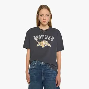 MOTHER The Lowdown" Tiger Graphic T-shirt - Black