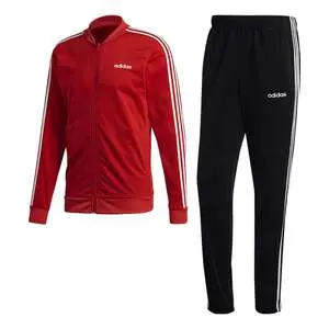 Adidas 3-stripes Sports Set Asia Sizing 'red Black