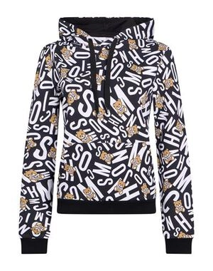 Moschino Sweatshirt Size Cotton - Black