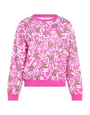 Moschino Sweatshirt Size Cotton - Fuchsia
