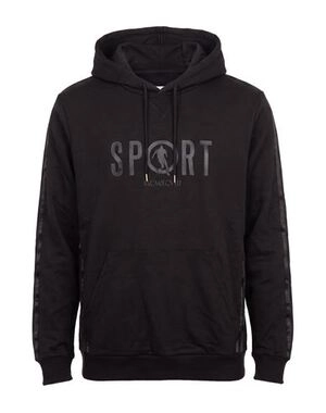 BIKKEMBERGS Sweatshirt Size Polyester, Cotton - Black