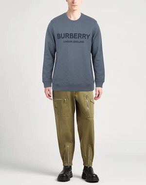 Burberry Sweatshirt Slate Size Cotton, Elastane