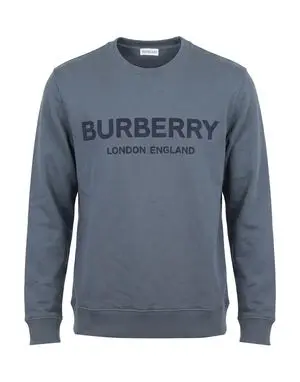 Burberry Sweatshirt Slate Size Cotton, Elastane