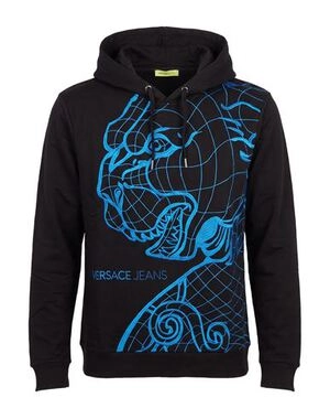 Versace Sweatshirt Size Cotton - Black