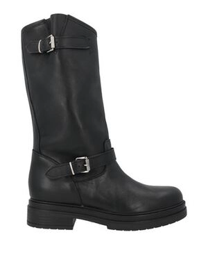 DIVINE FOLLIE Boot Dark Size Leather - Black