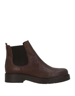 DIVINE FOLLIE Ankle Boots Size Leather - Brown