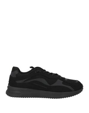 Armani Exchange Sneakers Size Synthetic Material - Black
