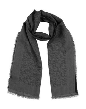 Paul & Shark Scarf Charcoal Viscose - Grey