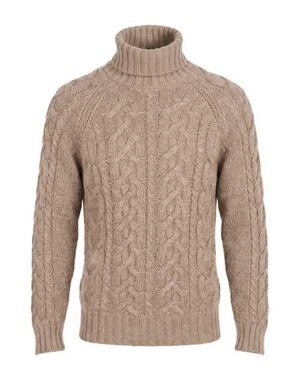 Brunello Cucinelli Turtleneck Taupe Size Cashmere - Grey