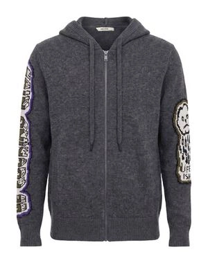 Zadig&Voltaire Cardigan Charcoal Size Wool, Cashmere - Grey