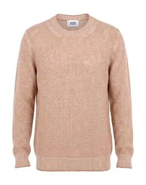 Alpha Studio Sweater Sand Size Geelong Wool - Beige
