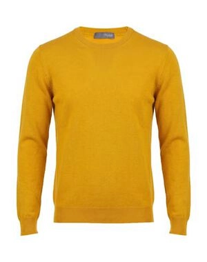 DRUMOHR Sweater Military Size Merino Wool - Yellow