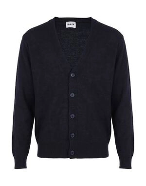 BERNA Cardigan Midnight Size Cotton, Acrylic - Blue
