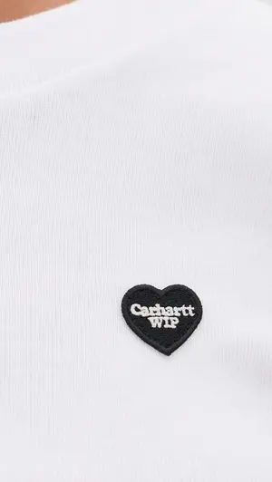 Carhartt Work In Progress Small Heart Patch T-shirt