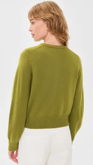 DUNST Crew Neck Knit Cardigan