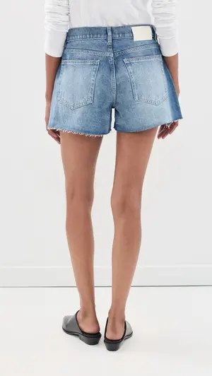 DL1961 Abby Relaxed Denim Shorts