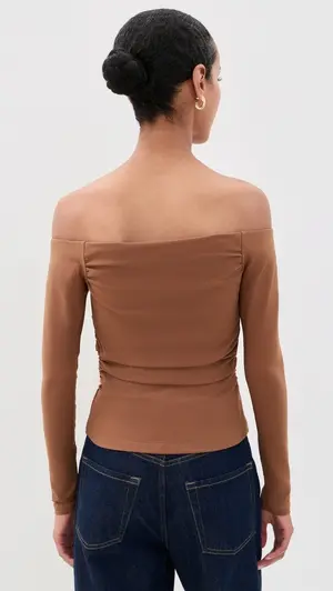 Susana Monaco Off Shoulder Top