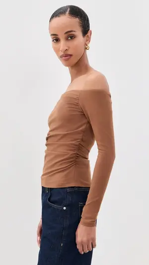 Susana Monaco Off Shoulder Top