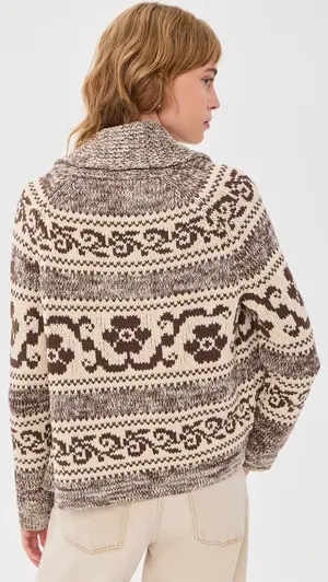 The Great. The Nordic Flower Lodge Cardigan