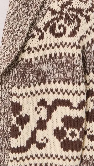 The Great. The Nordic Flower Lodge Cardigan