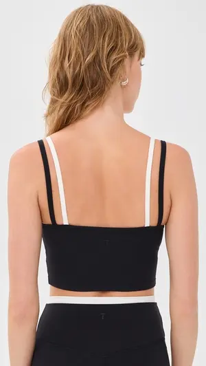 Terez Flex Active Ribbed Layered Tank