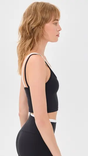 Terez Flex Active Ribbed Layered Tank
