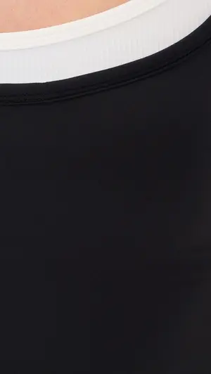 Terez Flex Active Ribbed Layered Tank