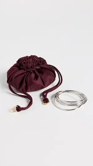 NAGHEDI Lotus Jewelry Pouch