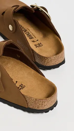 BIRKENSTOCK Boston Big Buckle Tonal Clogs