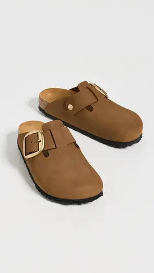 BIRKENSTOCK Boston Big Buckle Tonal Clogs