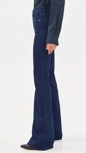 Veronica Beard Crosbie Wide Leg Jeans