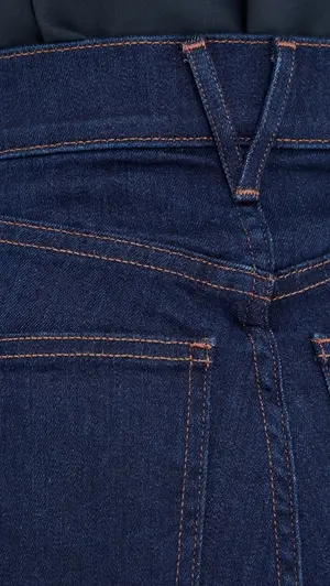 Veronica Beard Crosbie Wide Leg Jeans