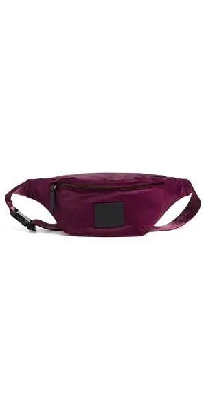 ANINE BING Leon Small Nylon Waist Bag - Fig
