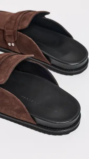 Freda Salvador Ellen Suede Mules