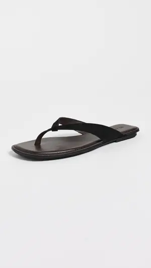 ST. AGNI Opanka Suede Sandals