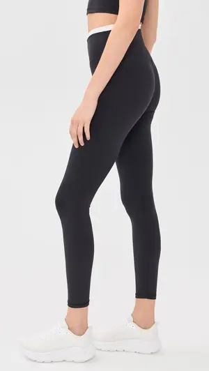 Terez Flex Active Ribbed Layered Leggings