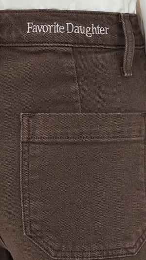 FAVORITE DAUGHTER The Mischa Wide Leg Ankle Jeans