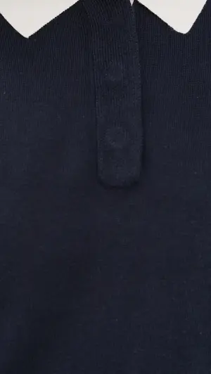 ALEX MILL Bond Street Cashmere Polo Top