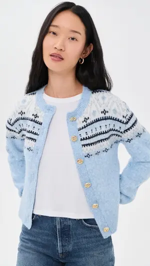 Generation Love Hilda Fair Isle Cardigan
