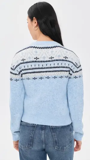 Generation Love Hilda Fair Isle Cardigan