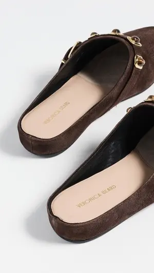 Veronica Beard Narcisa Cabachon Mules
