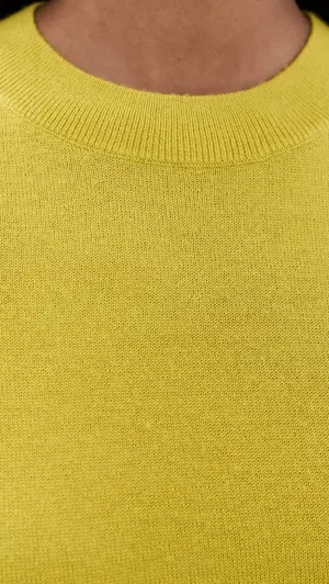 Secular Fitted Wool Crew Sweater