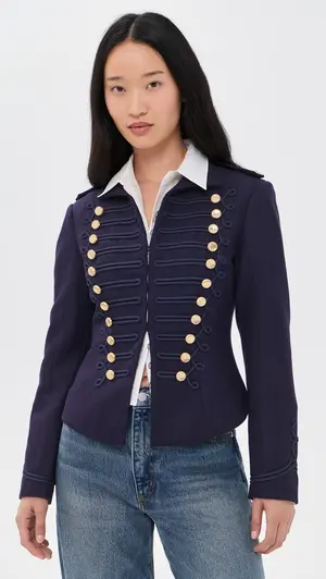 ROWING BLAZERS Wool Napolean Military Jacket