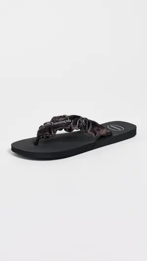 Havaianas Top Fall Flip Flops - Black