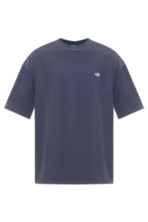 ADIDAS ORIGINALS T-shirt With Logo - Navy Blue