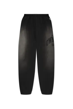 REPRESENT Sweatpants With Cuffed Legs - Black