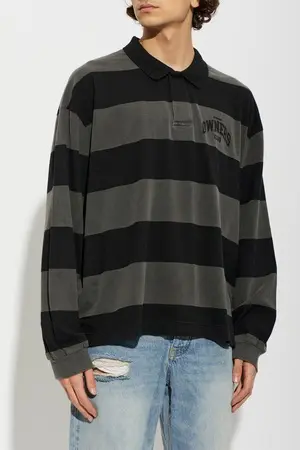 REPRESENT Striped Polo