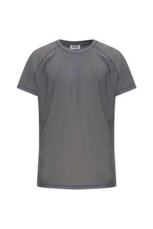 Moschino T-shirt From The 'active' Line - Grey