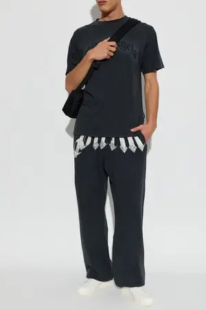 Palm Angels Sweatpants With Cuffed Legs