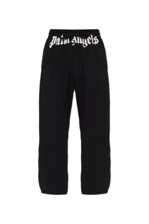 Palm Angels Sweatpants With Ribbed Cuffs